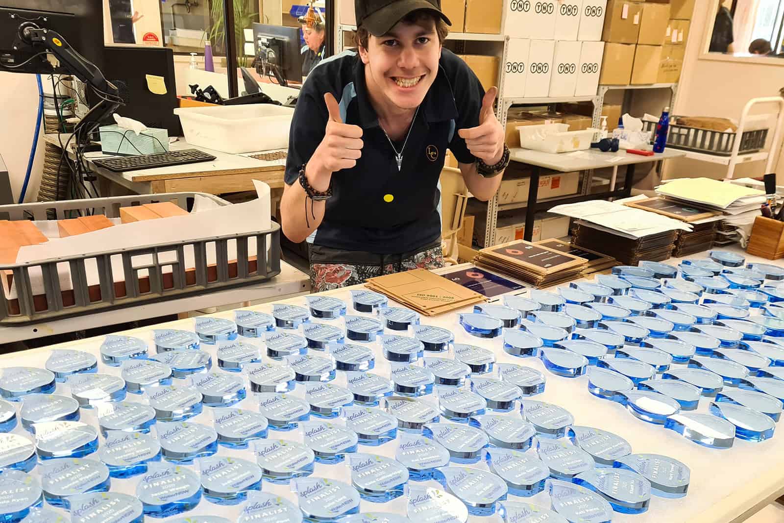 Australian Made Custom Trophies & Awards | Lasercraft Awards ...